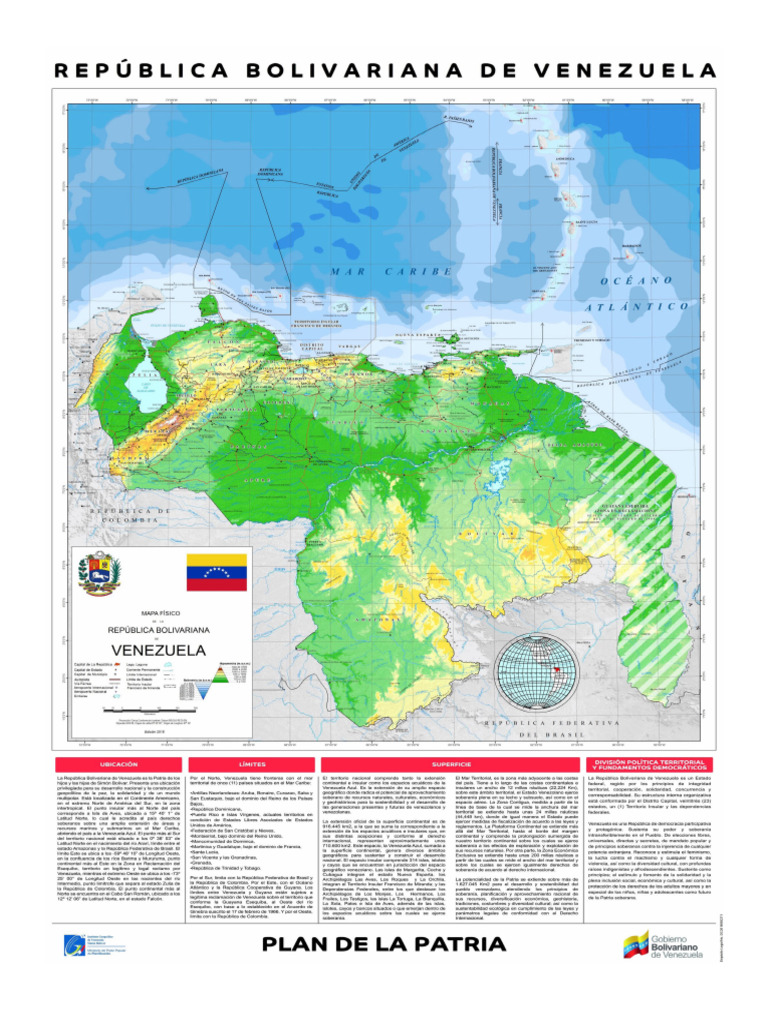 Mapa Oficial Vzla. | PDF