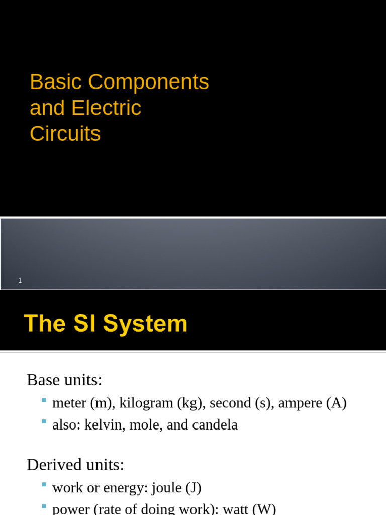 Lecture 1 Basic Electrical 2 | PDF Lecture 1 Basic Electrical 2 | PDF