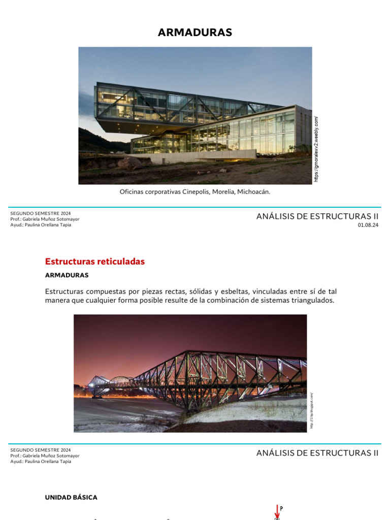 Clase 1 Armaduras - 01.08.24 | PDF