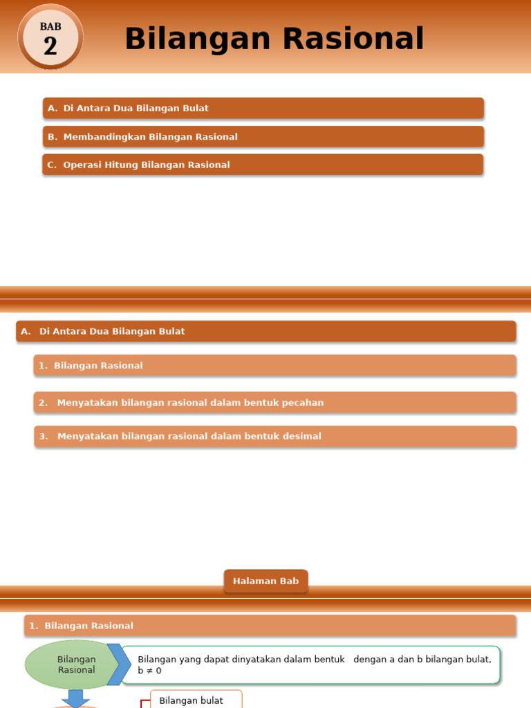Bilangan Rasional | PDF