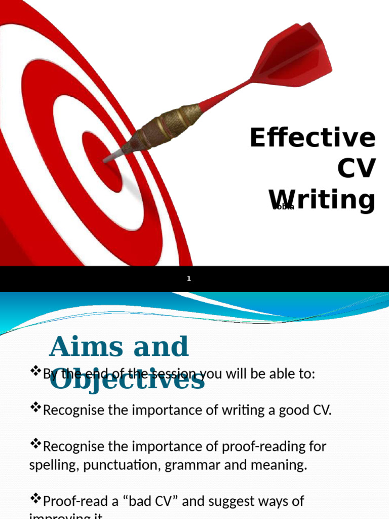 Effective CV Writing | PDF