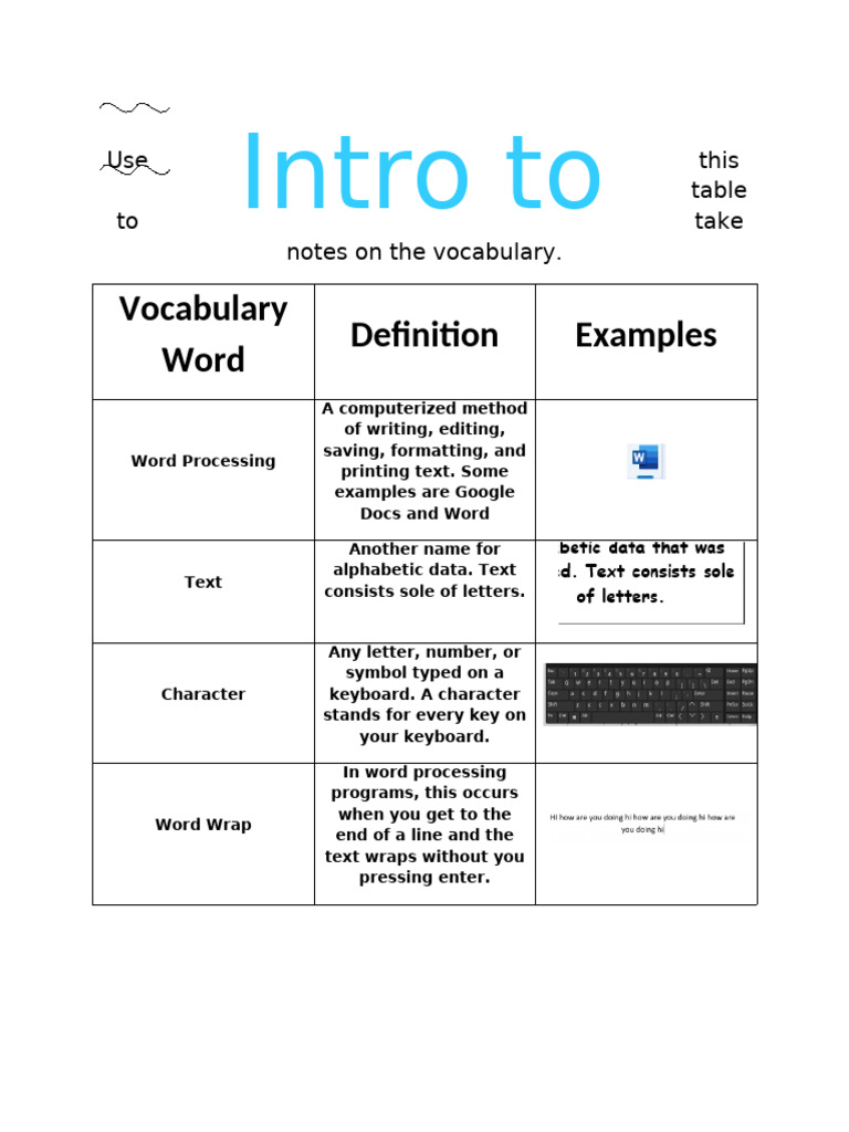 7_Badnaru_A_Intro to Word Processing | PDF