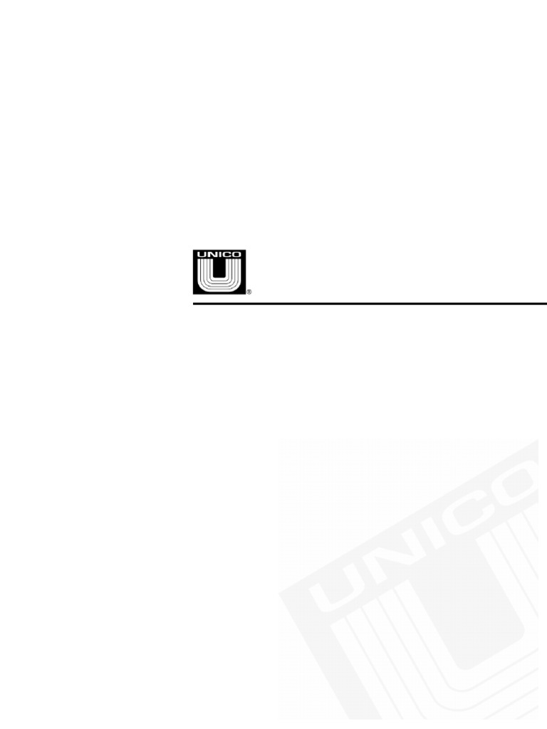 Unico Manual | PDF