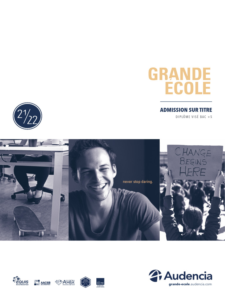 Brochure Audencia AST 2022 | PDF