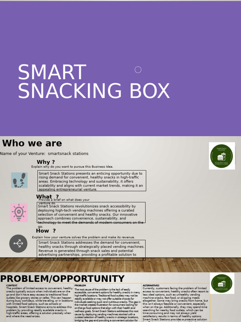 Smart Snacking Box | PDF