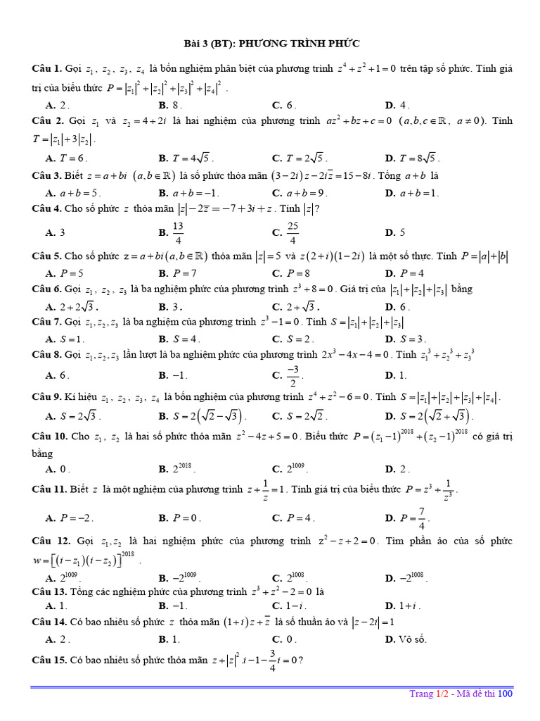 So Phuc PT Nghiem Phuc VD | PDF