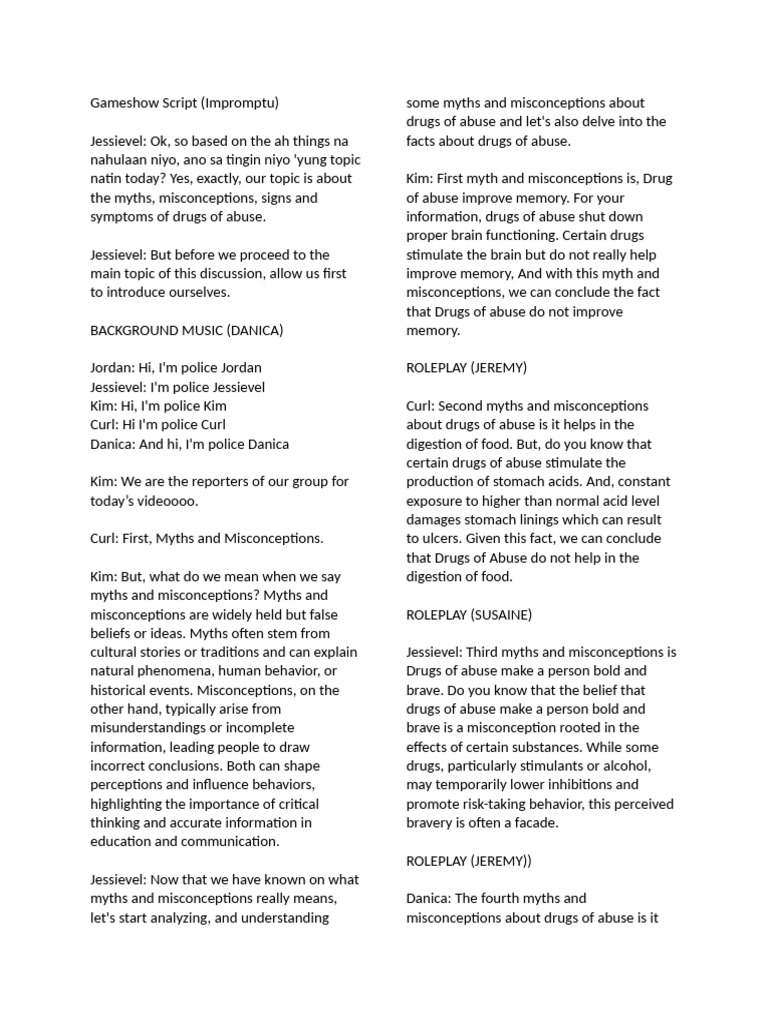 MAPEH-SCRIPT-WITHOUT-JORDAN | PDF