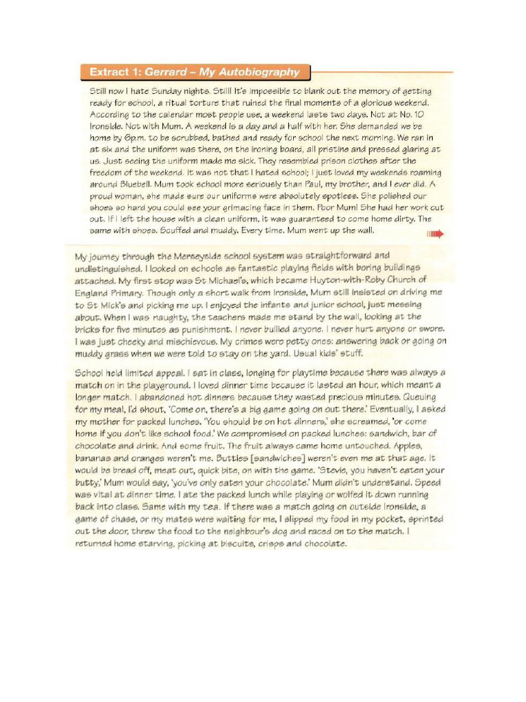 Grade 6 English Worksheet | PDF