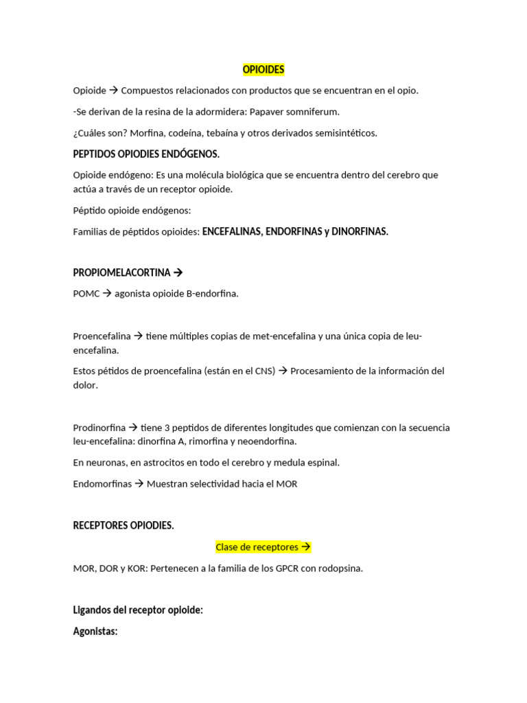OPIOIDES | PDF