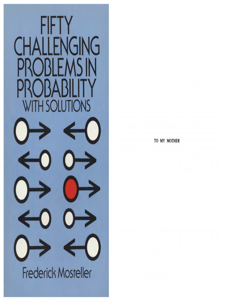 Fifty Challenging Problems in Probability | PDF