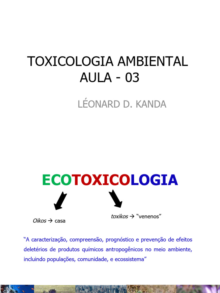 Aula 03 - Toxicologia Ambiental | PDF