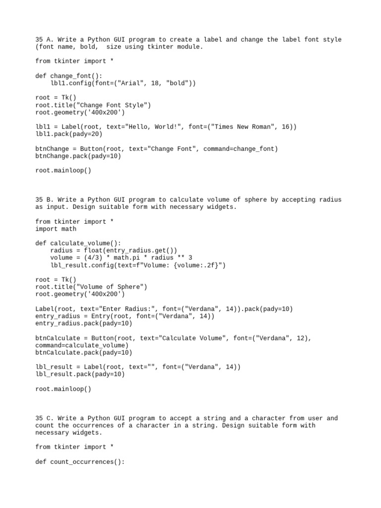 Python CH10 Lab Book | PDF
