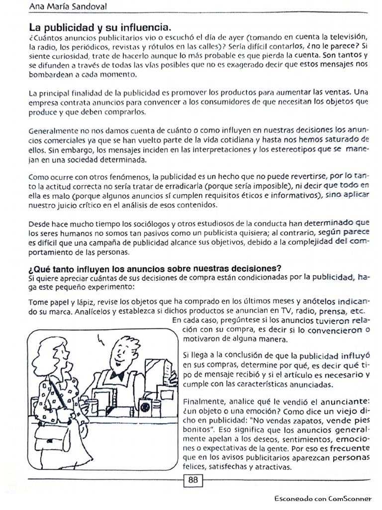 La Publicidad y Su Influencia | PDF