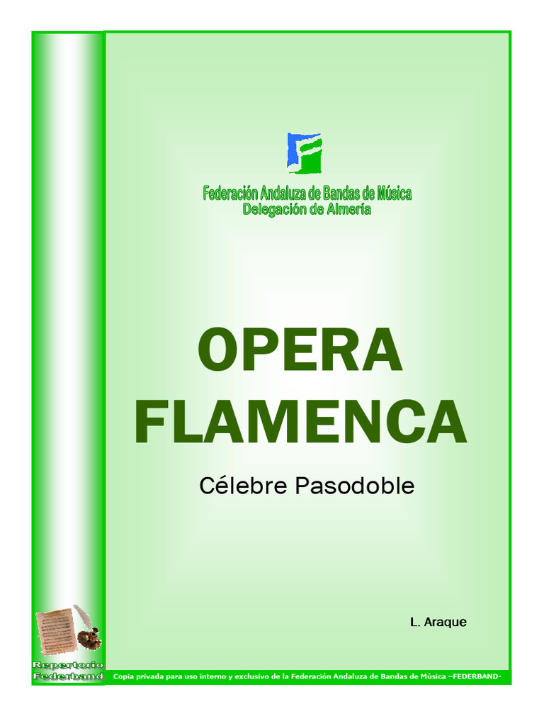 Opera Flamenca - PASO DOBLE | PDF
