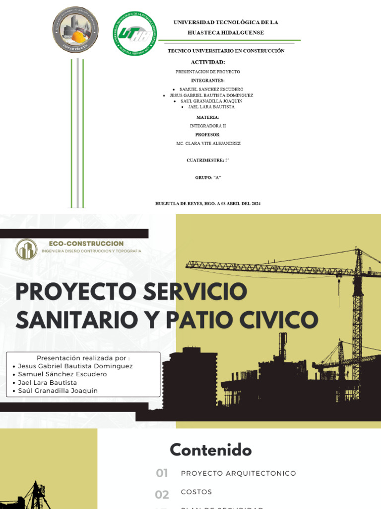 Presentación Proyecto Corporativo Profesional Amarillo y Negro | PDF