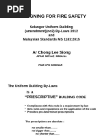 SCDF Fire Code: Means of Escape Guidelines | PDF | Stairs | Fire Safety