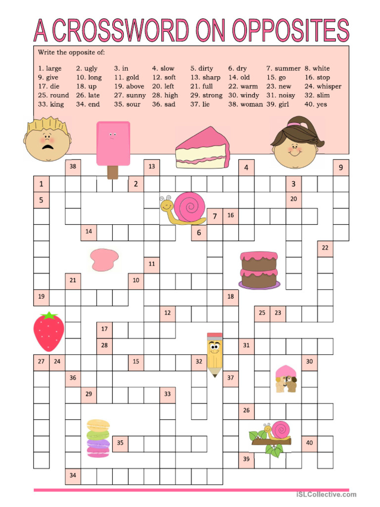 Antonyms Game | PDF