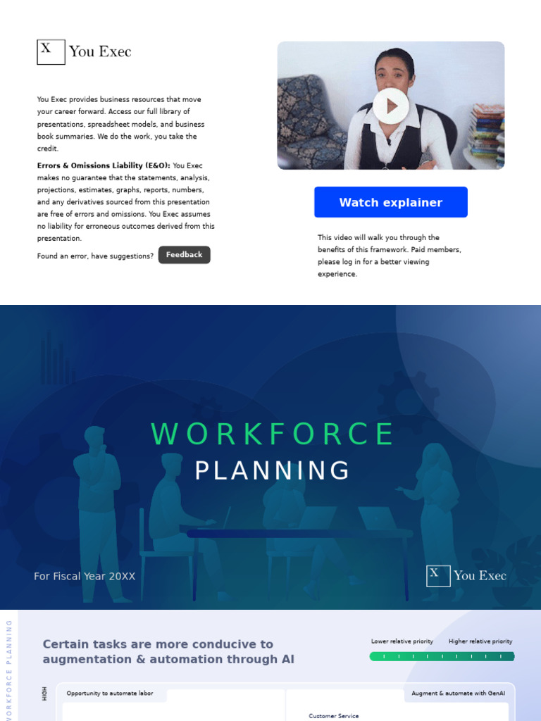 Workforce Planning Complete | PDF | Employee Retention | Recruitment