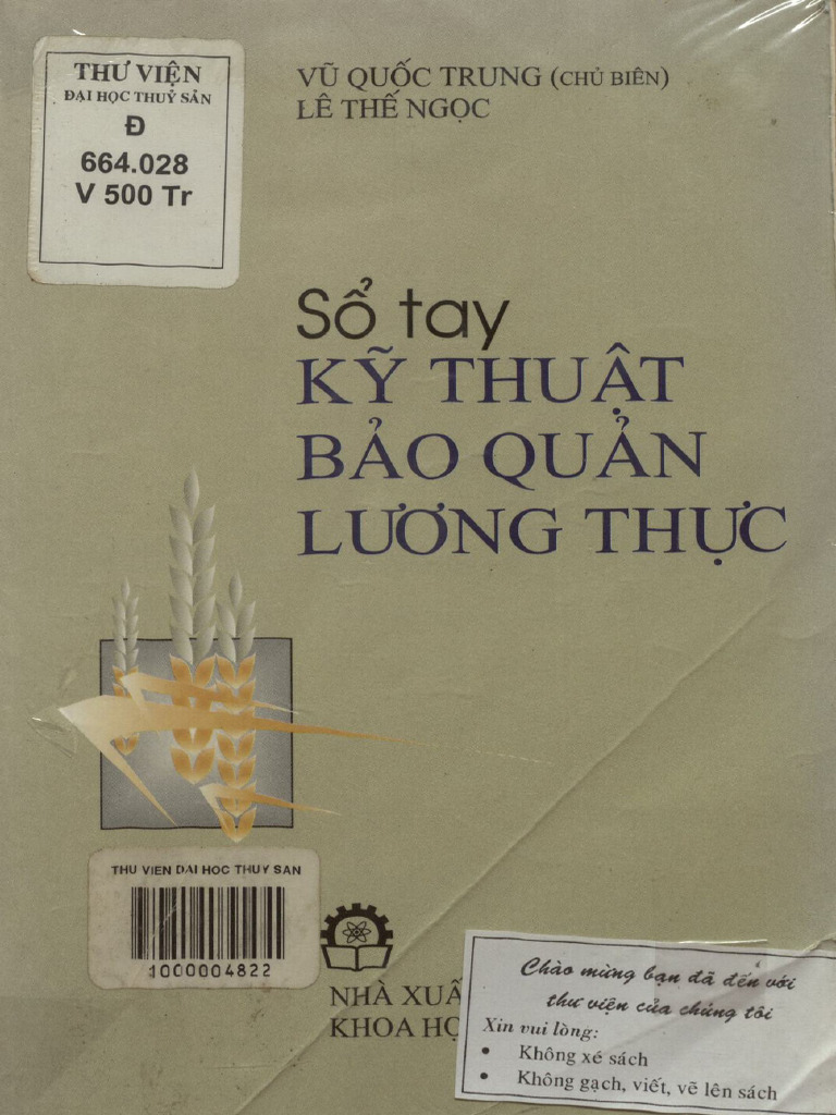 So Tay Ky Thuat Bao Quan Luong Thuc - Vu Quoc Trung - 316 | PDF