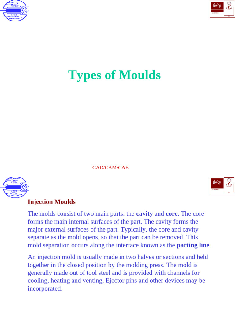 Types of Moulds-Split Mould | PDF
