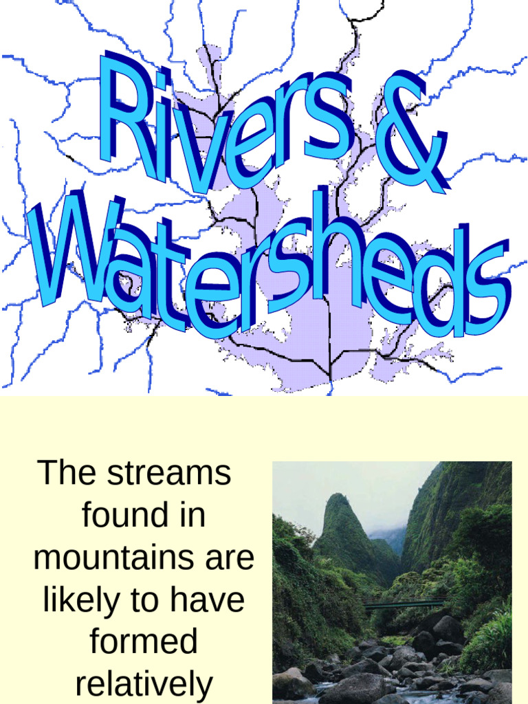 Rivers & Watersheds | PDF