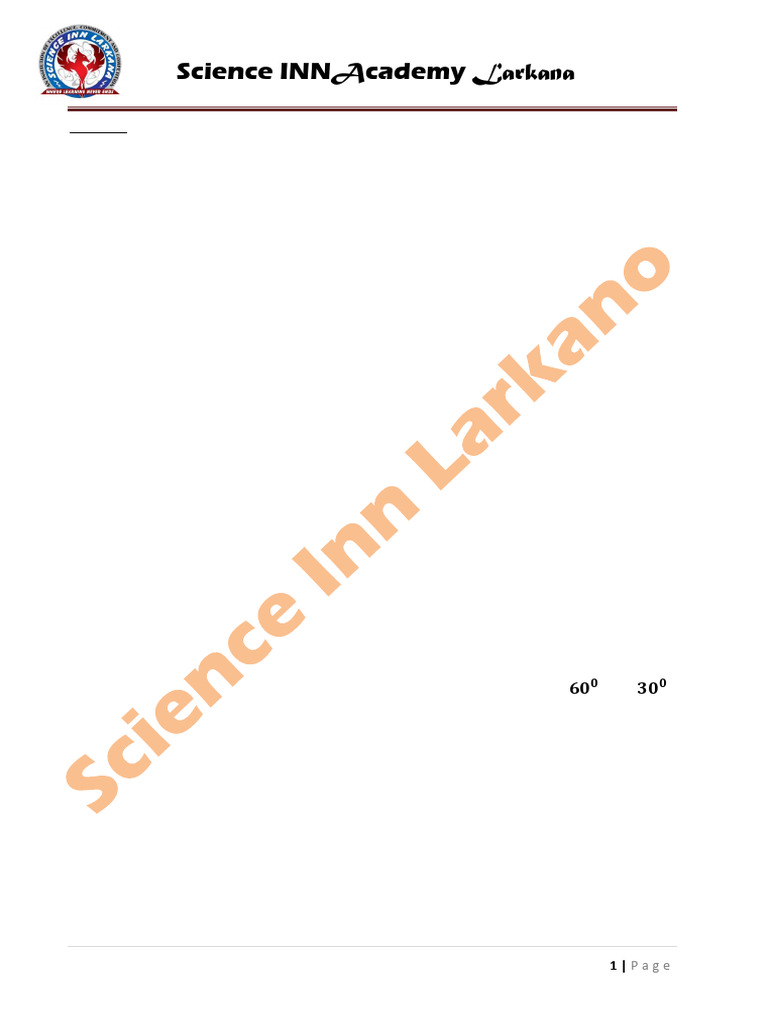 1st Enrance Test PM With Key | PDF