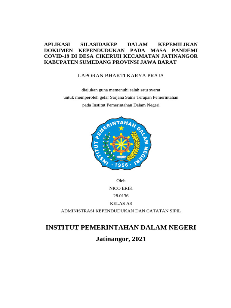 BKP Nico Erik Fix | PDF