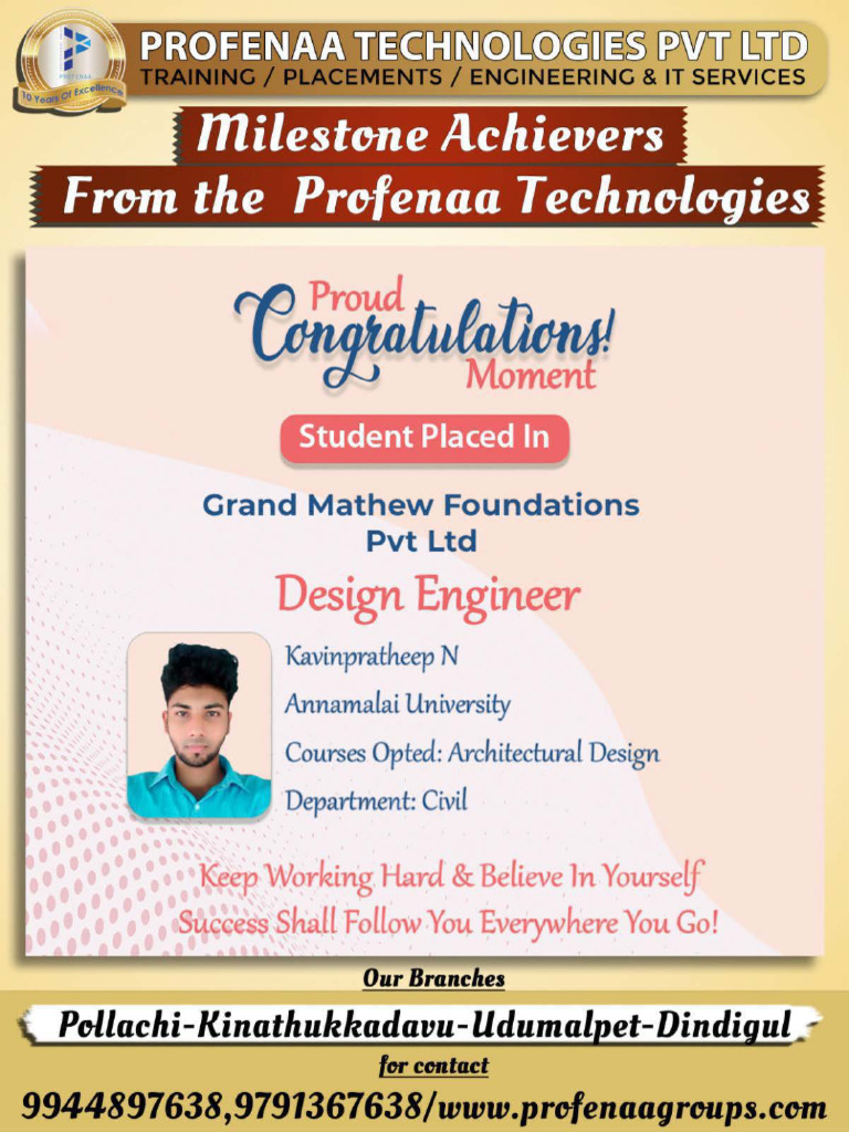 Ilest Achievers The Enaa Echnolcgies: Rem Prd'. T | PDF