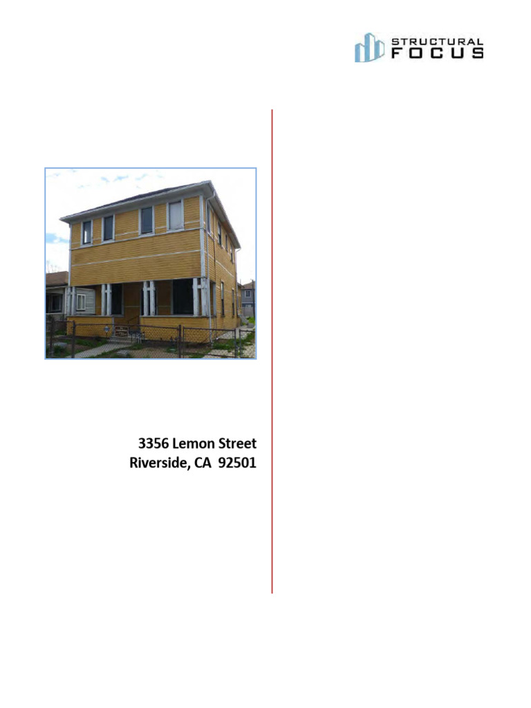 Harada House Structural Engineering Assessment Report | PDF