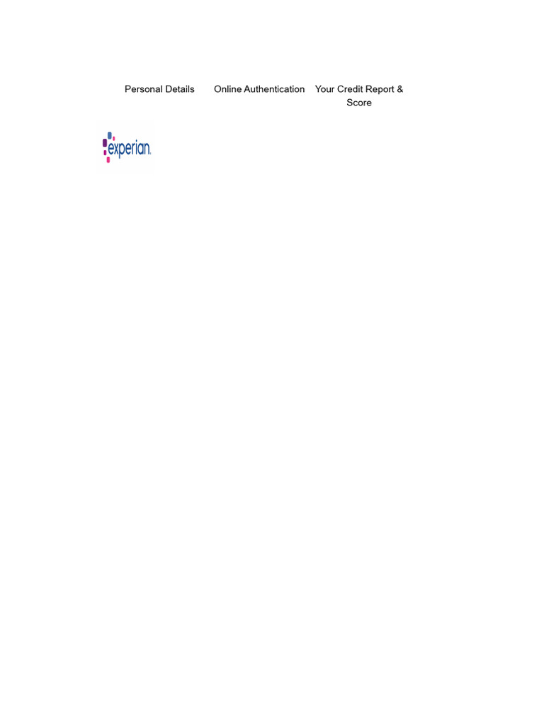 Consumer - Experian.in - Ecv-Jet - Signin BALRAM SEN | PDF