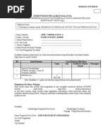 Borang Pb2 Terkini (Tiada Slip Gaji) | PDF