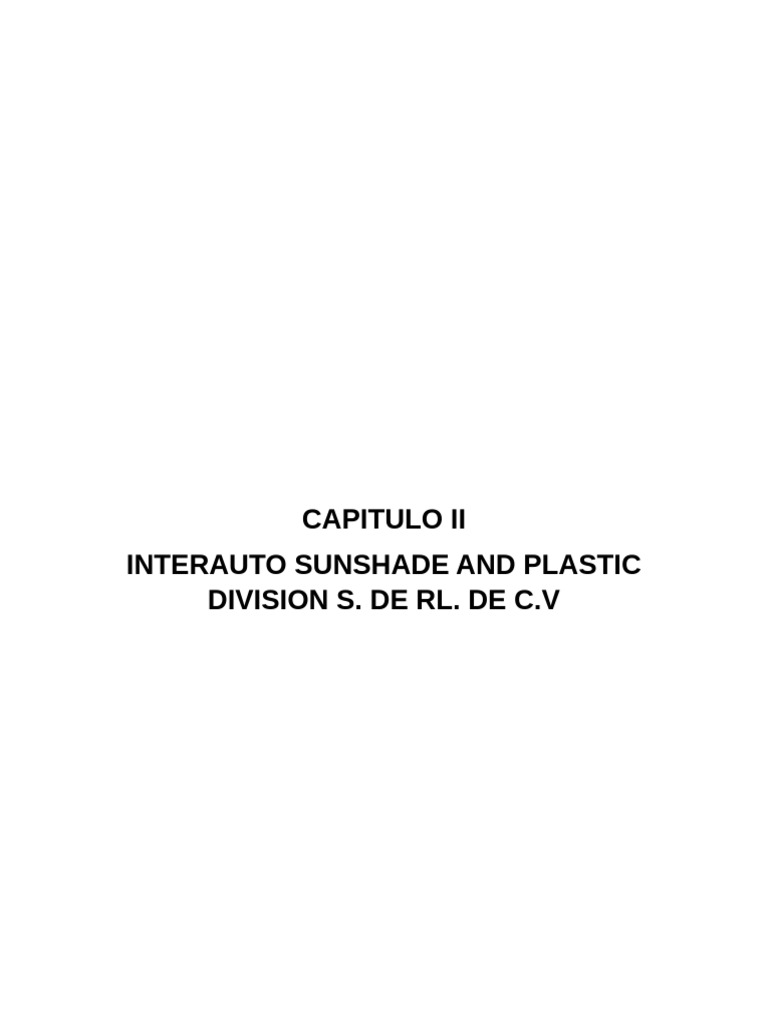 Capitulo II | PDF
