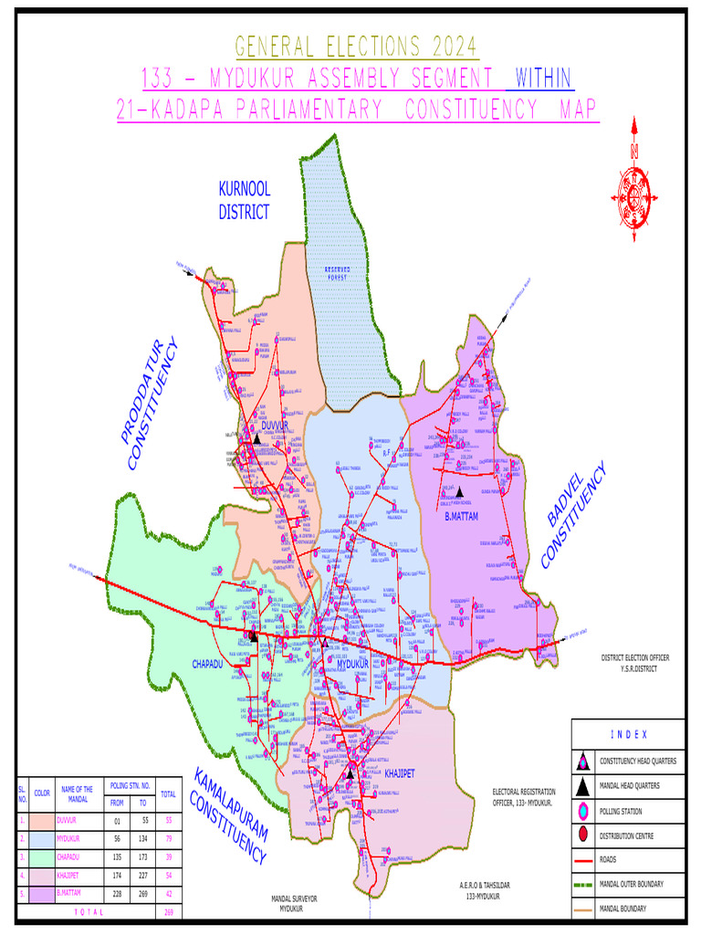 (Final) Constituency MAP Mydukur (20.9.2023) | PDF