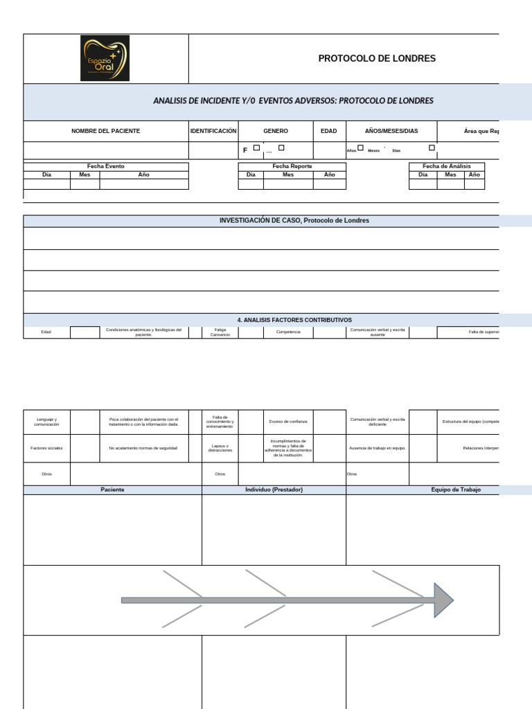 FORMATO PROTOCOLO DE LONDRES | PDF