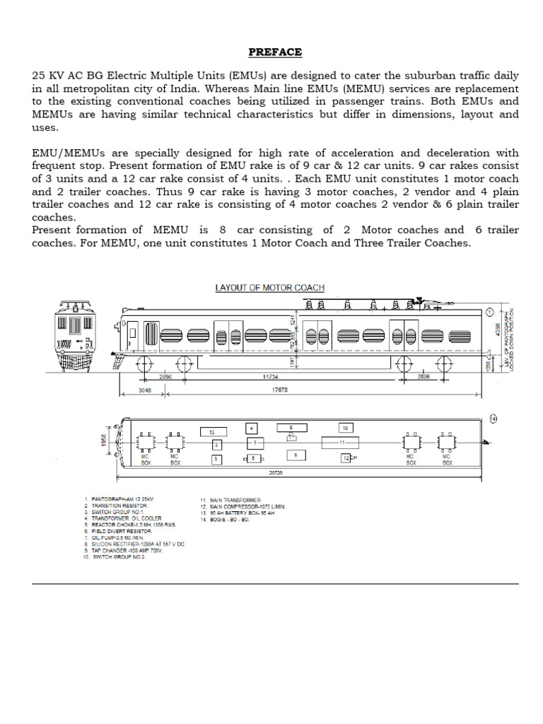 Reading Material EMU-Electrical | PDF