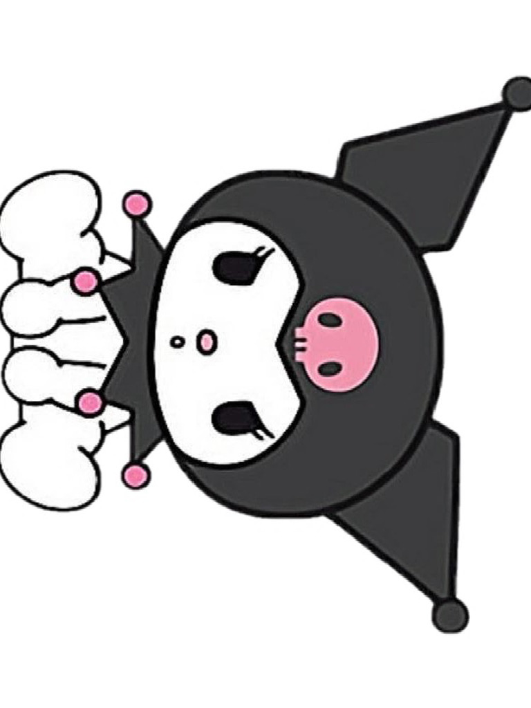 Kuromi Transparent White Background | PDF