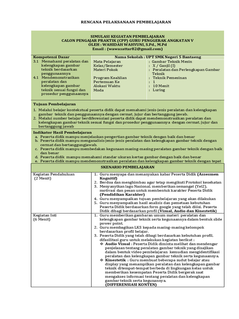 RPP CPP Gamtek | PDF