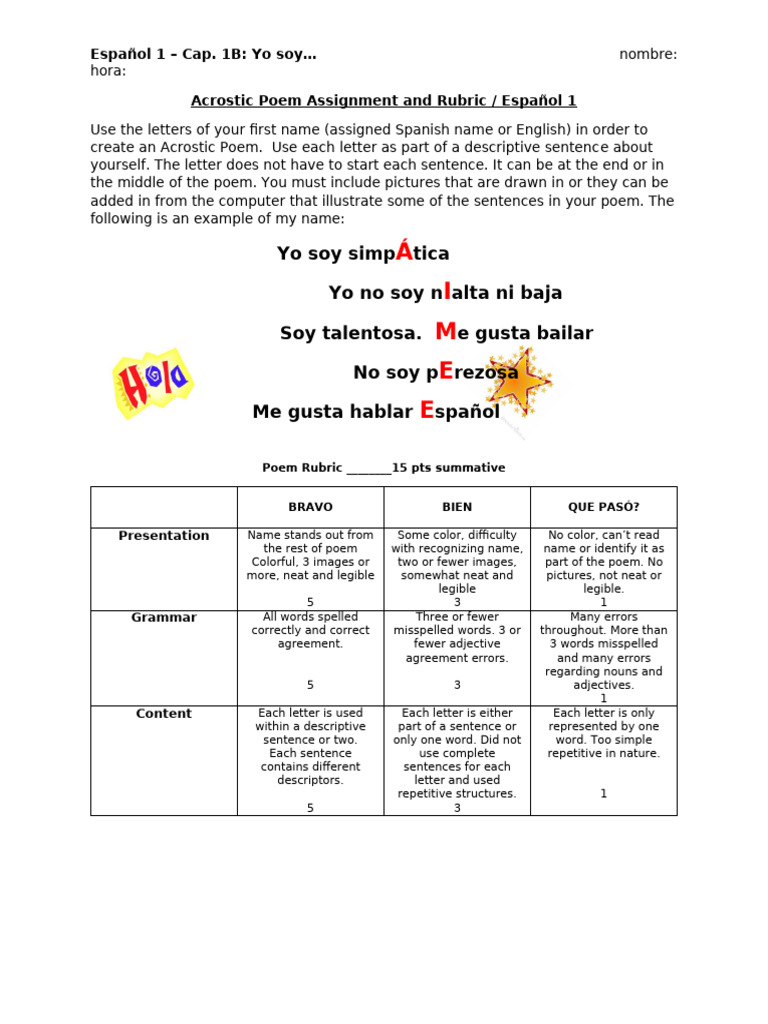 acrostic_poem_assignment_and_rubric__2_ | PDF