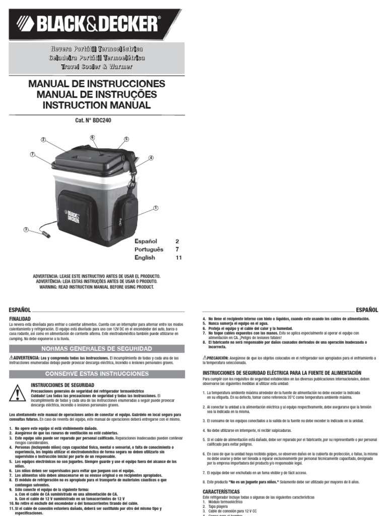 Heladera Black & Decker | PDF