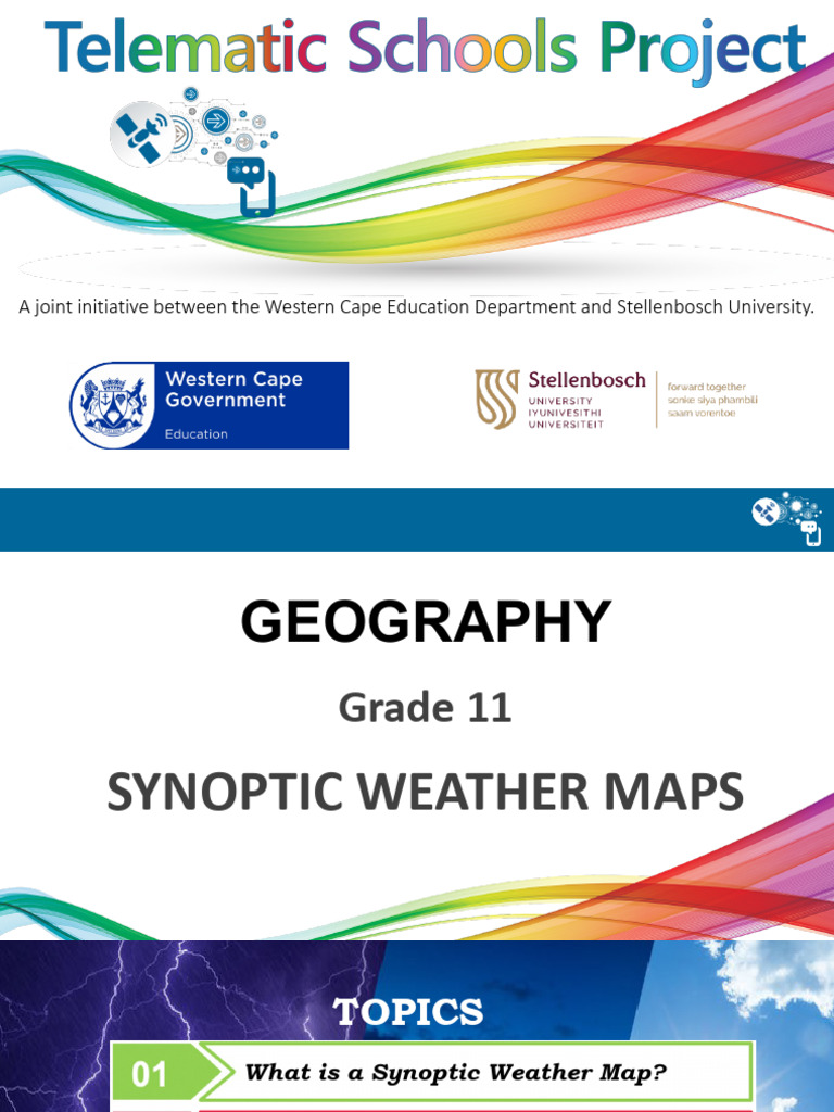 Telematics GR 11 Synoptic Weather Maps | PDF