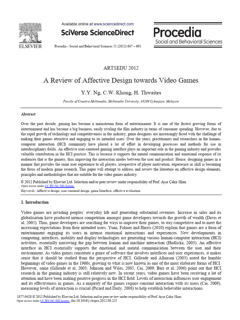 Affective Design Review | PDF | Human–Computer Interaction | Computers