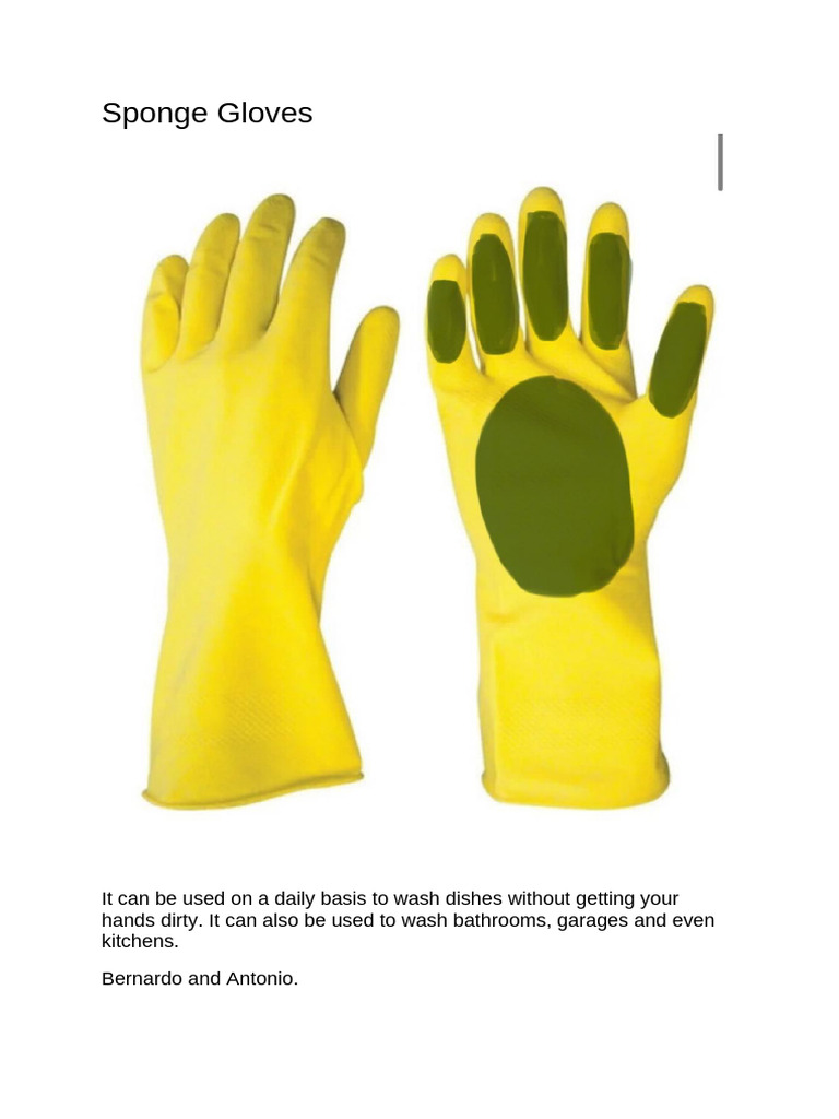 Sponge Gloves | PDF