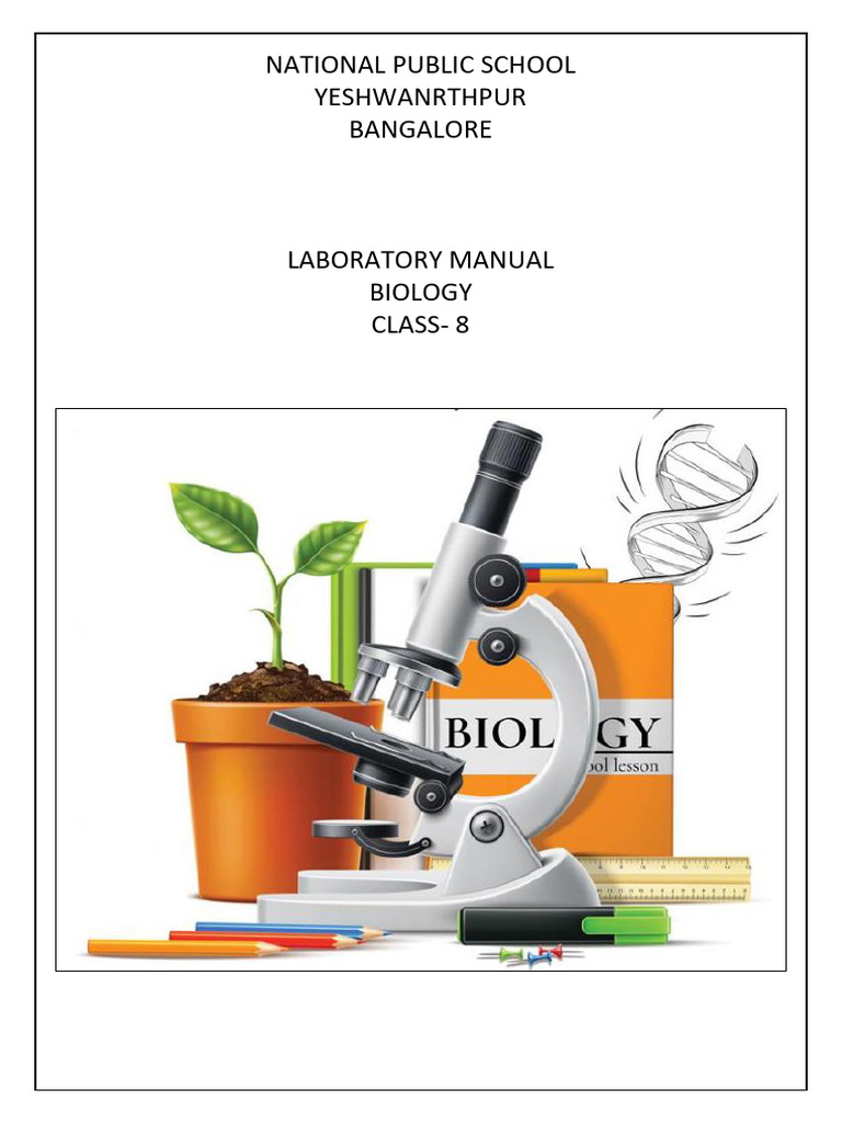Class 8 Biology Lab Manual: Experiments | PDF | Atrium (Heart ...