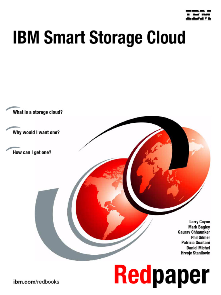 IBM Smart Storage Cloud | PDF