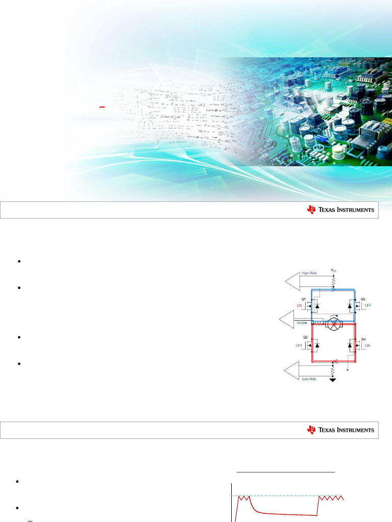 Ti Precision Labs Motor Drivers Current Regulation 0 | PDF