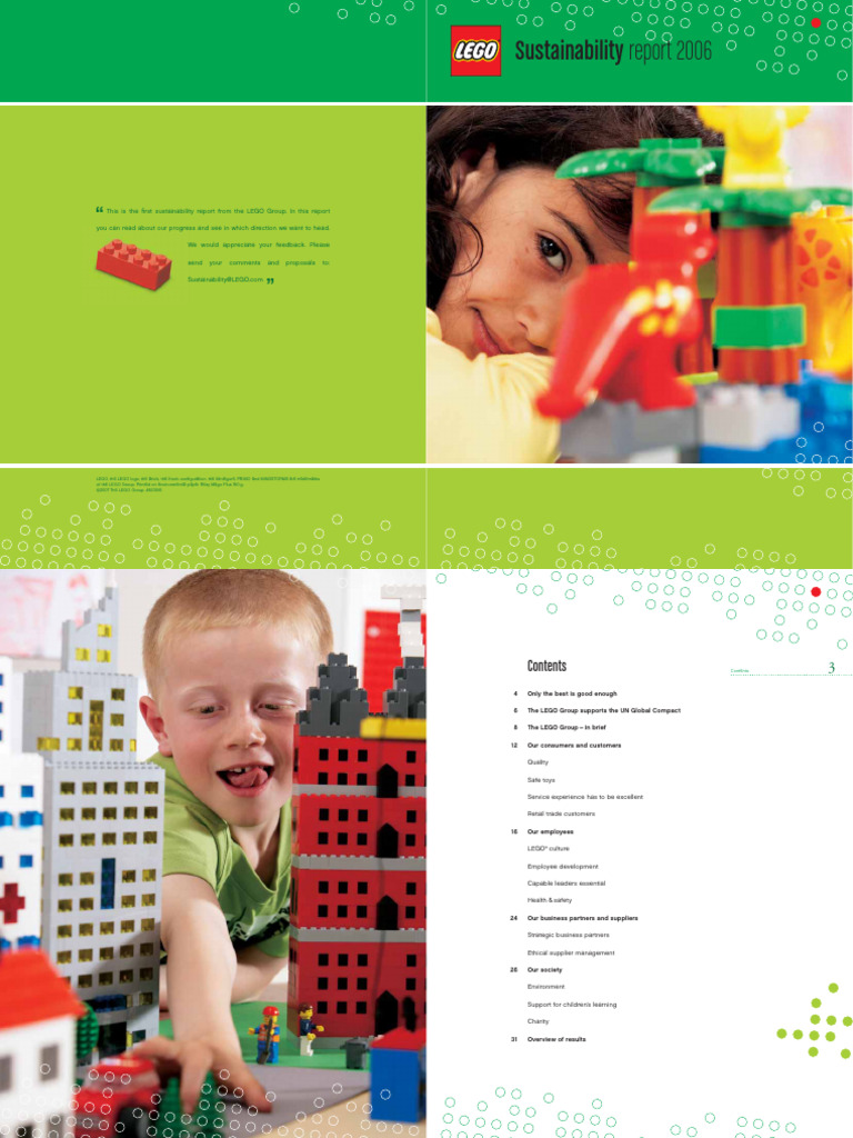 Progress Report2006 | PDF | Lego