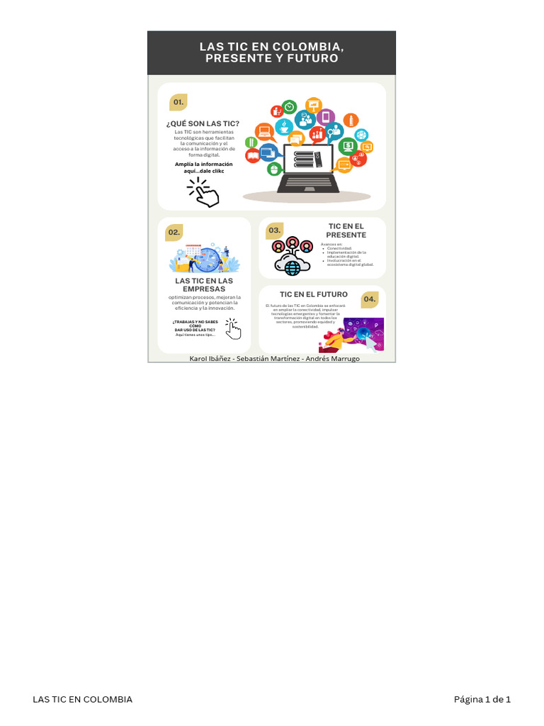 Las Tic en Colombia | PDF | Tecnología de información y comunicaciones ...