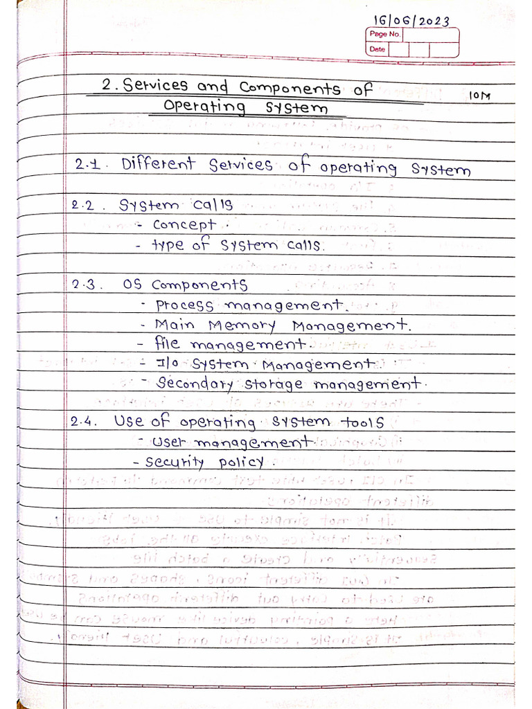 OSY Unit 2 | PDF OSY Unit 2 | PDF