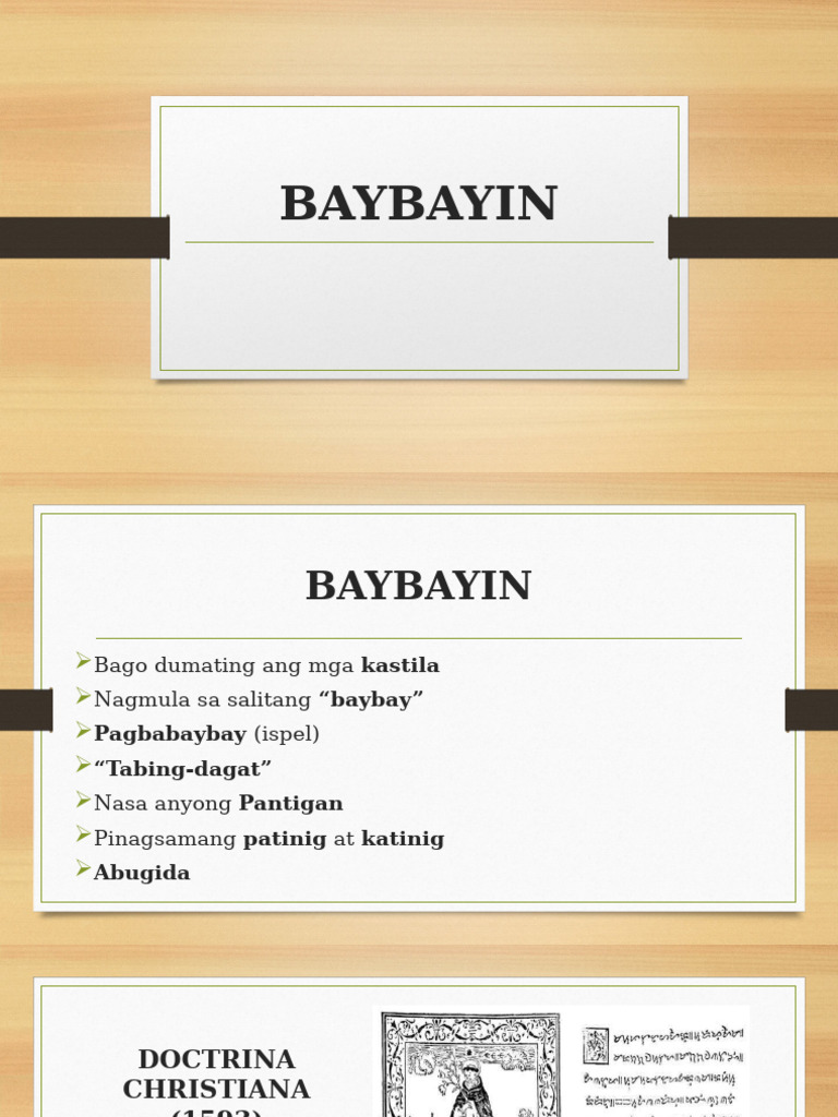 BAYBAYIN | PDF