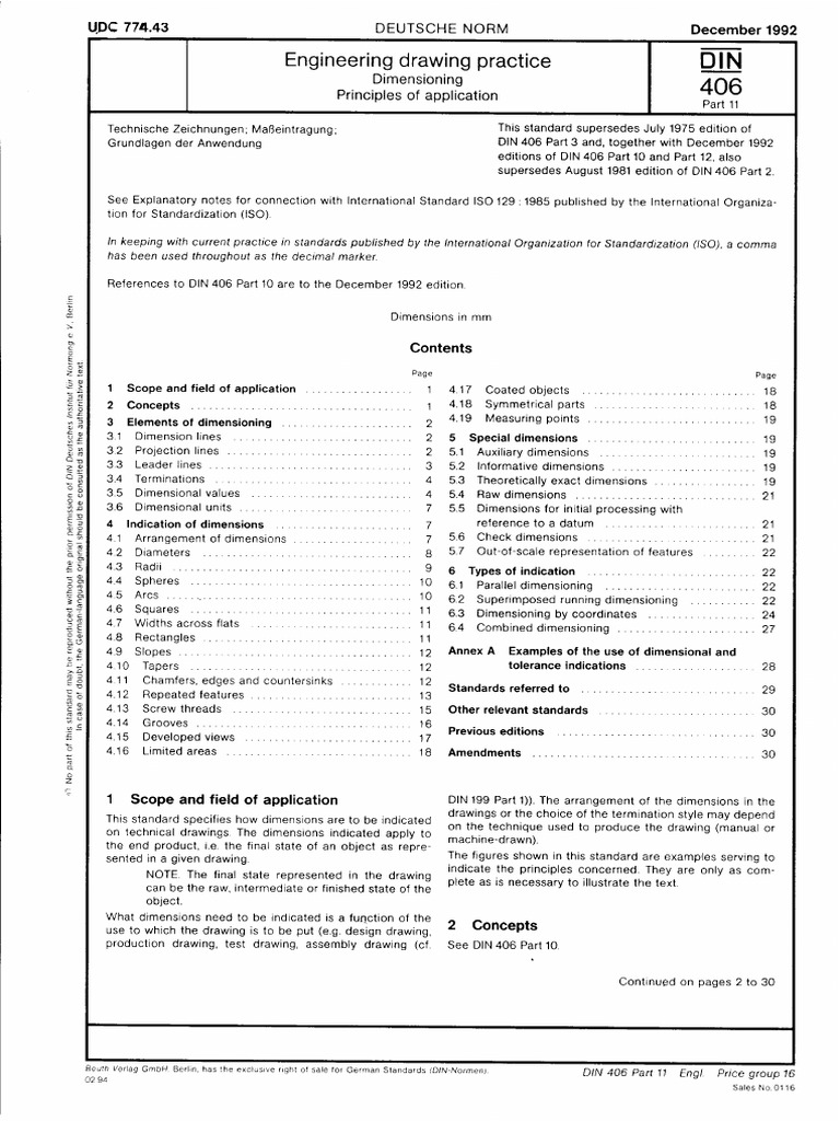 Din 406-11.92 | PDF